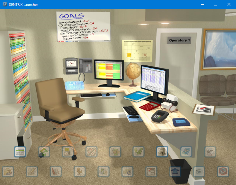 Opening Dentrix modules
