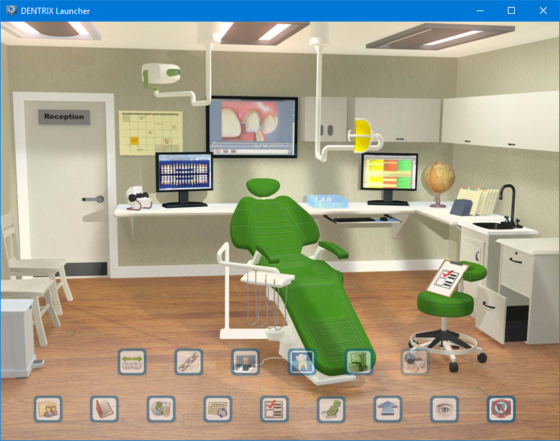 Opening Dentrix modules