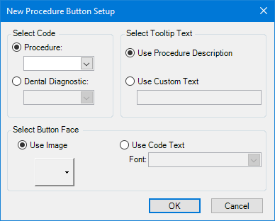 Creating procedure buttons