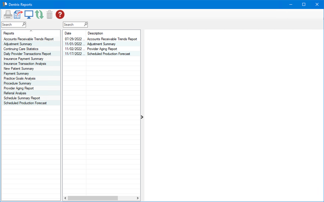 Running a Procedure Summary