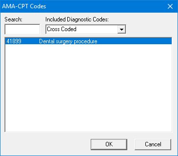 Cross-coding procedures
