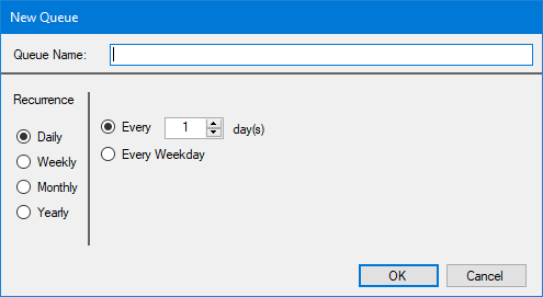Creating Reports and Tasks Scheduler queues
