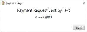 Sending payment requests