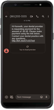 Sending payment requests