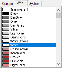 Changing the Data Chart color scheme