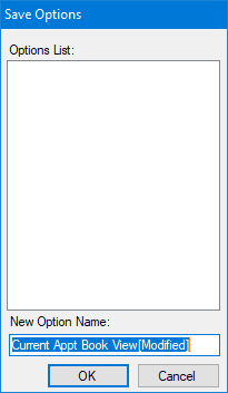 Printing the Appointment Book View report