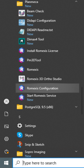 Romexis Software Bridge Setup Guide