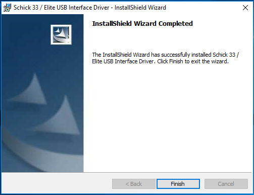 Schick 33, Elite, and XIOS XG Sensor Setup Guide