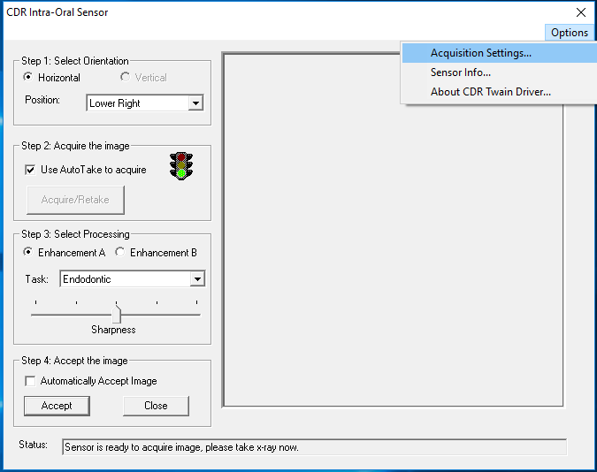TWAIN with Schick Sensor Setup Guide