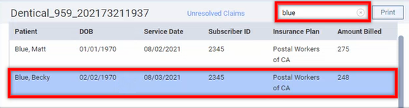 Viewing Denti-Cal reports