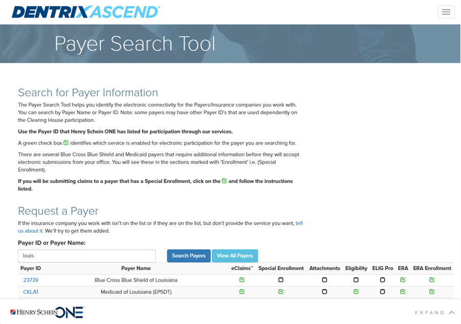 Completing special enrollment forms for claims
