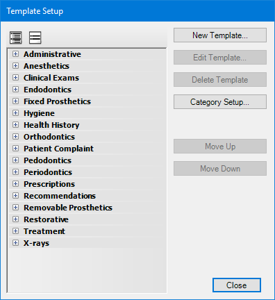 Patient Chart - Creating clinical note templates