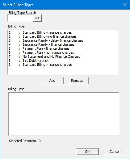 Generating billing statements