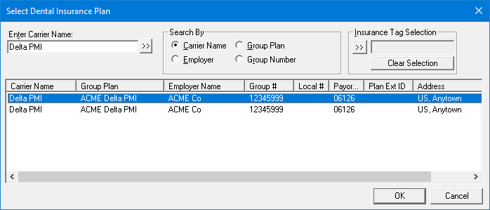 Insurance Coverage Tables Report