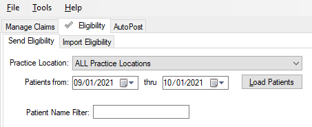 Checking patient eligibility